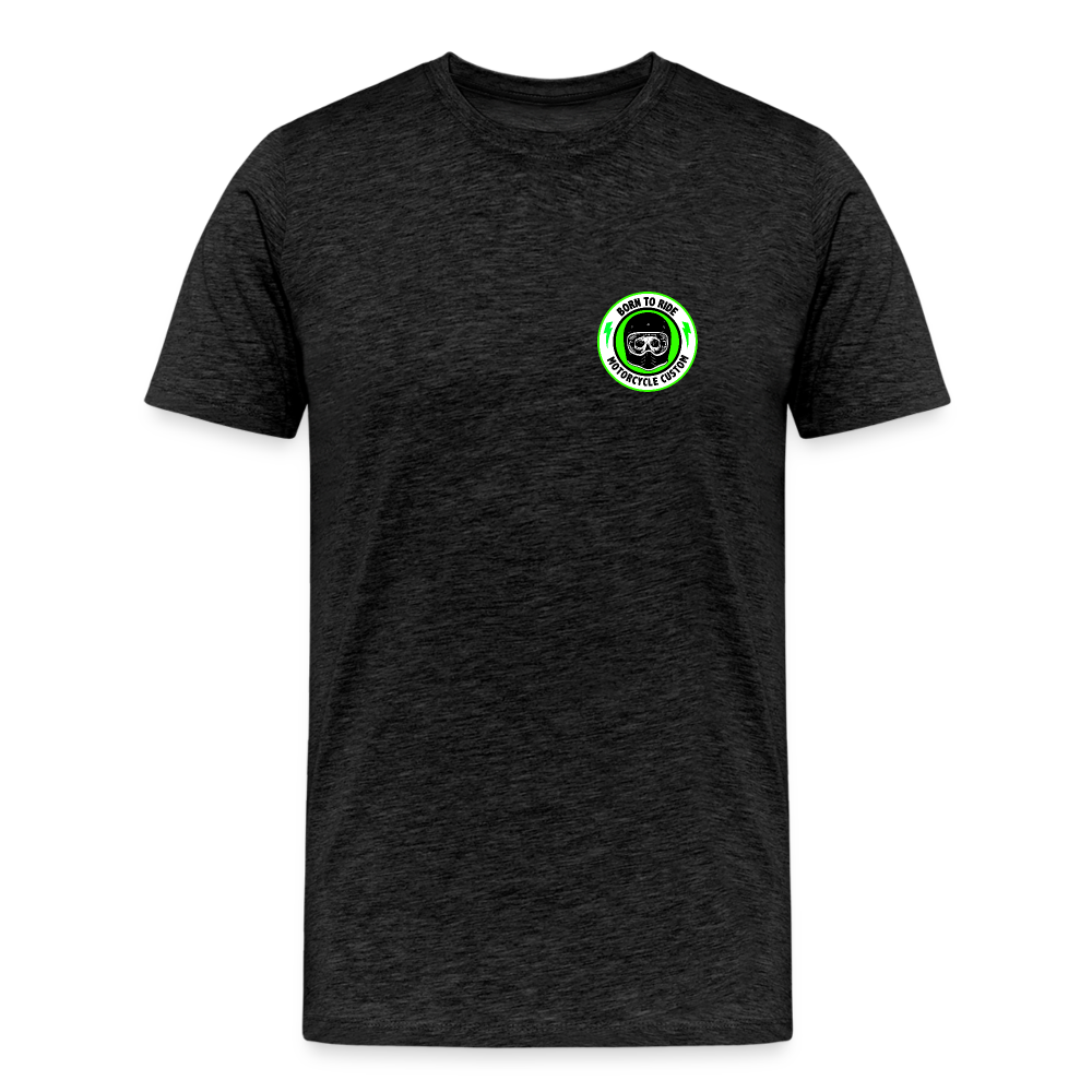 T-shirt Homme Biker Born To Ride Green Édition – Urban Corner